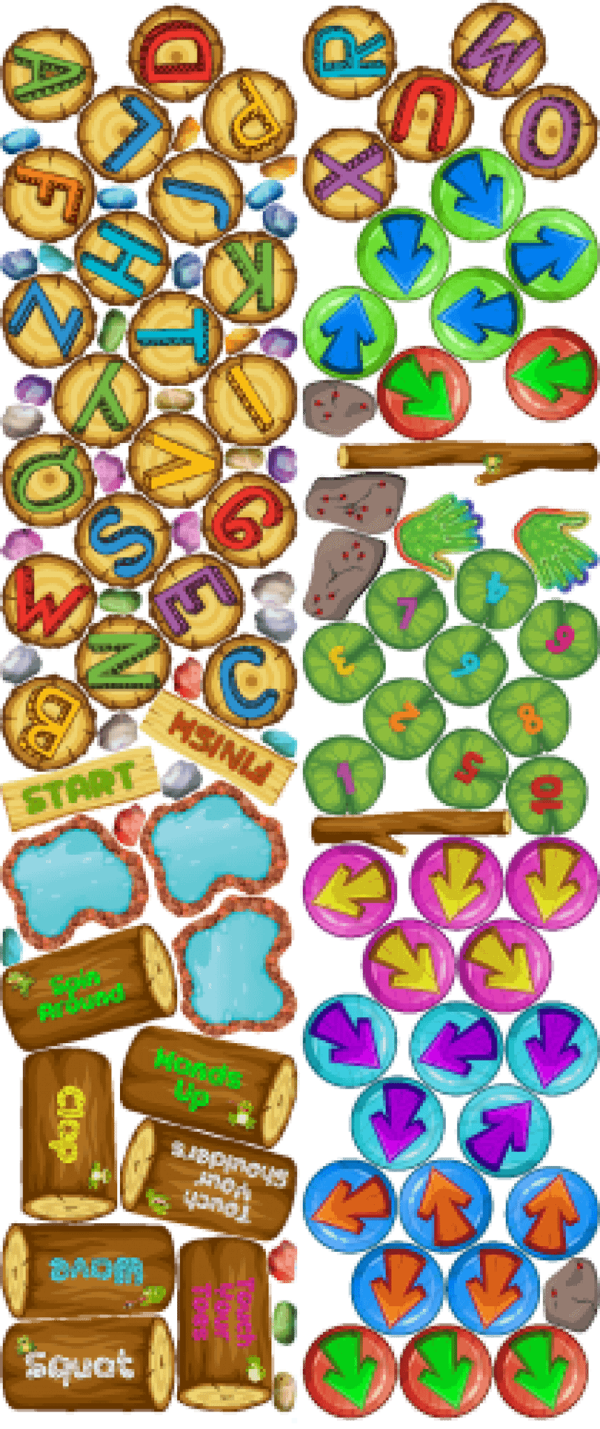 Sensory Paths | Hallway Pathways | Floor Stickers | School Resource ...